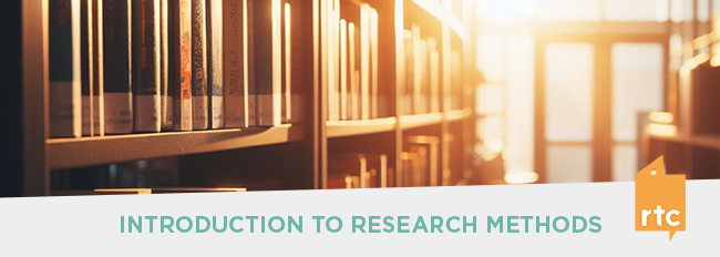 Unit: Introduction to Research Methods (2025) | RTC eCampus